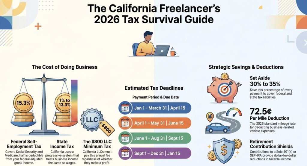 California self-employment tax: Guide & Calculator