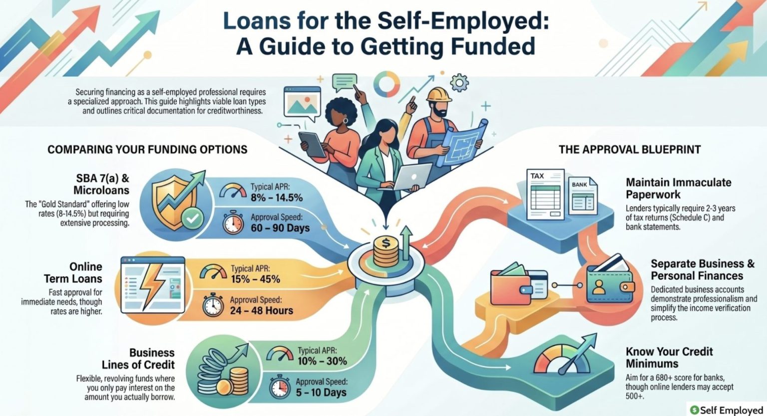 Loans for Self Employed: Best Options and How to Get Approved